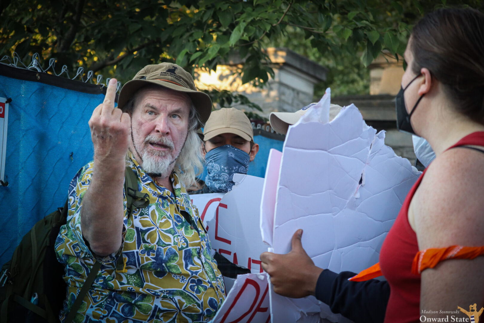 Anti-ICE Protesters March Across Penn State Campus