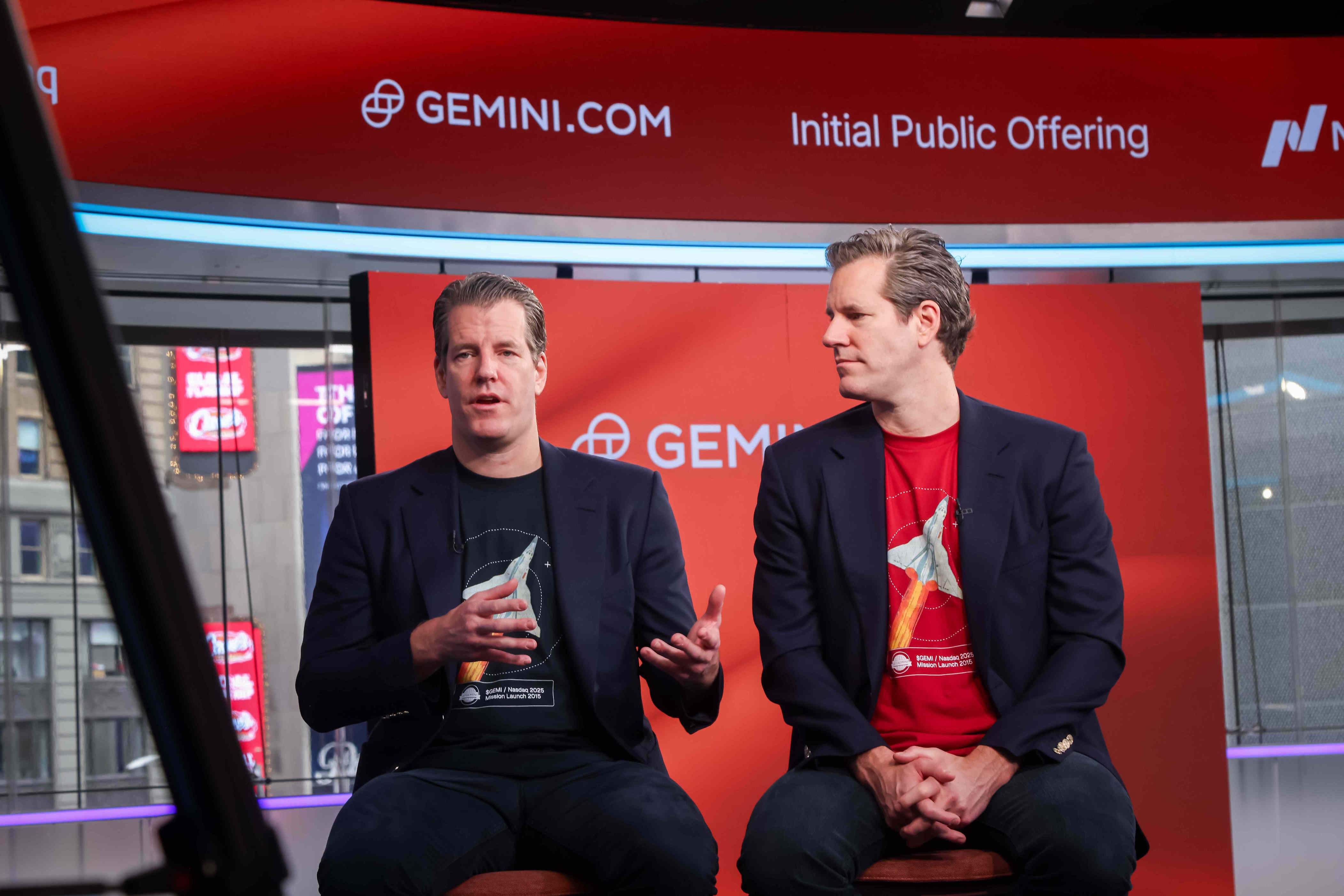 Gemini Stock Opens Above IPO Price, Then Slips, in Trading Debut