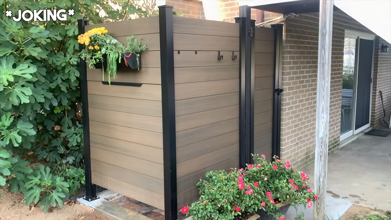 Making the perfect outdoor shower