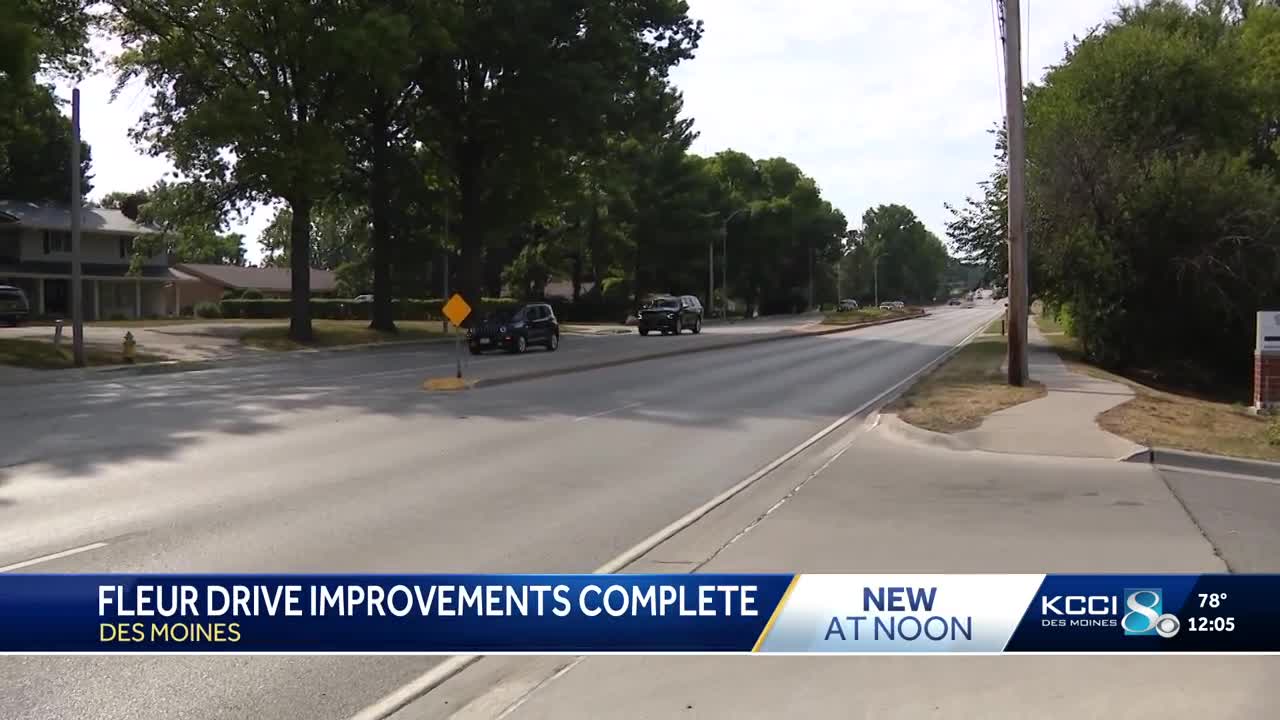Central Iowa drivers, rejoice: Construction on Fleur Drive done after 6 ...