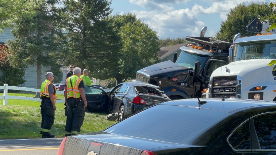 One person airlifted, Route 352 reopened after Friday morning crash in ...