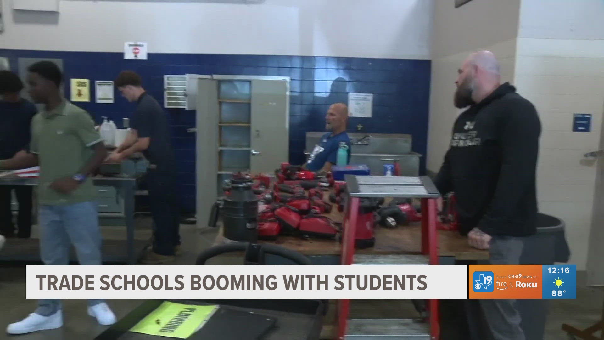 Trade schools are booming with students