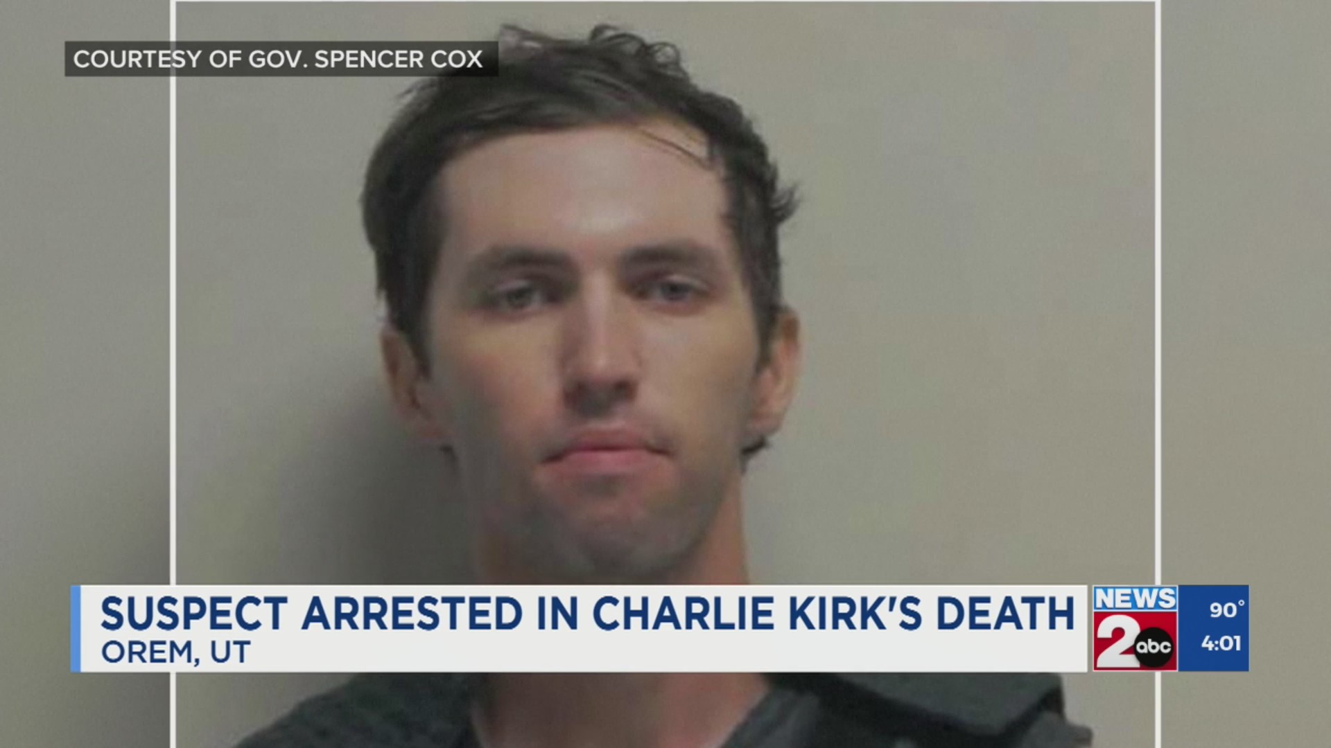Suspect arrested in connection with Charlie Kirk's death