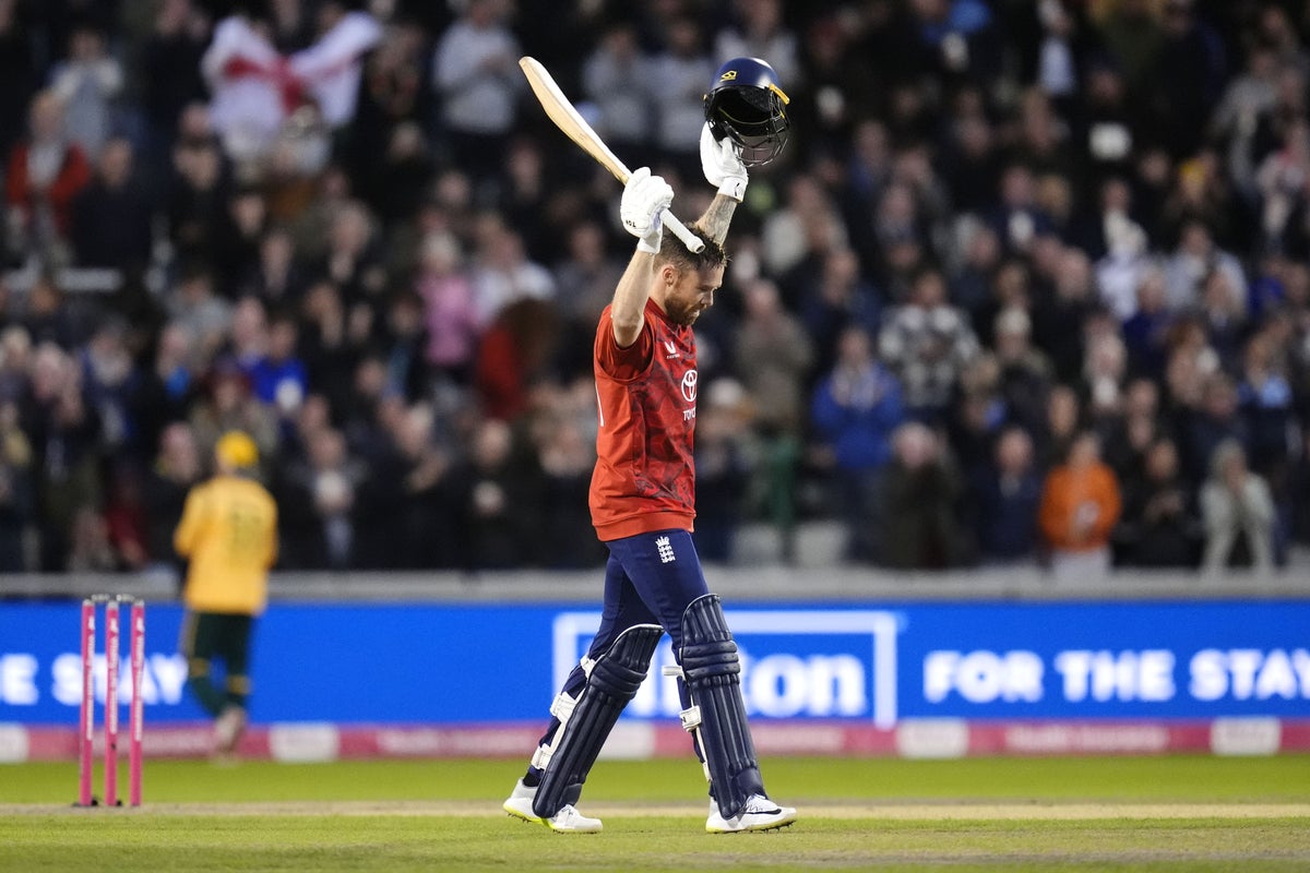 England send records tumbling as Phil Salt hits 141 in team score of ...