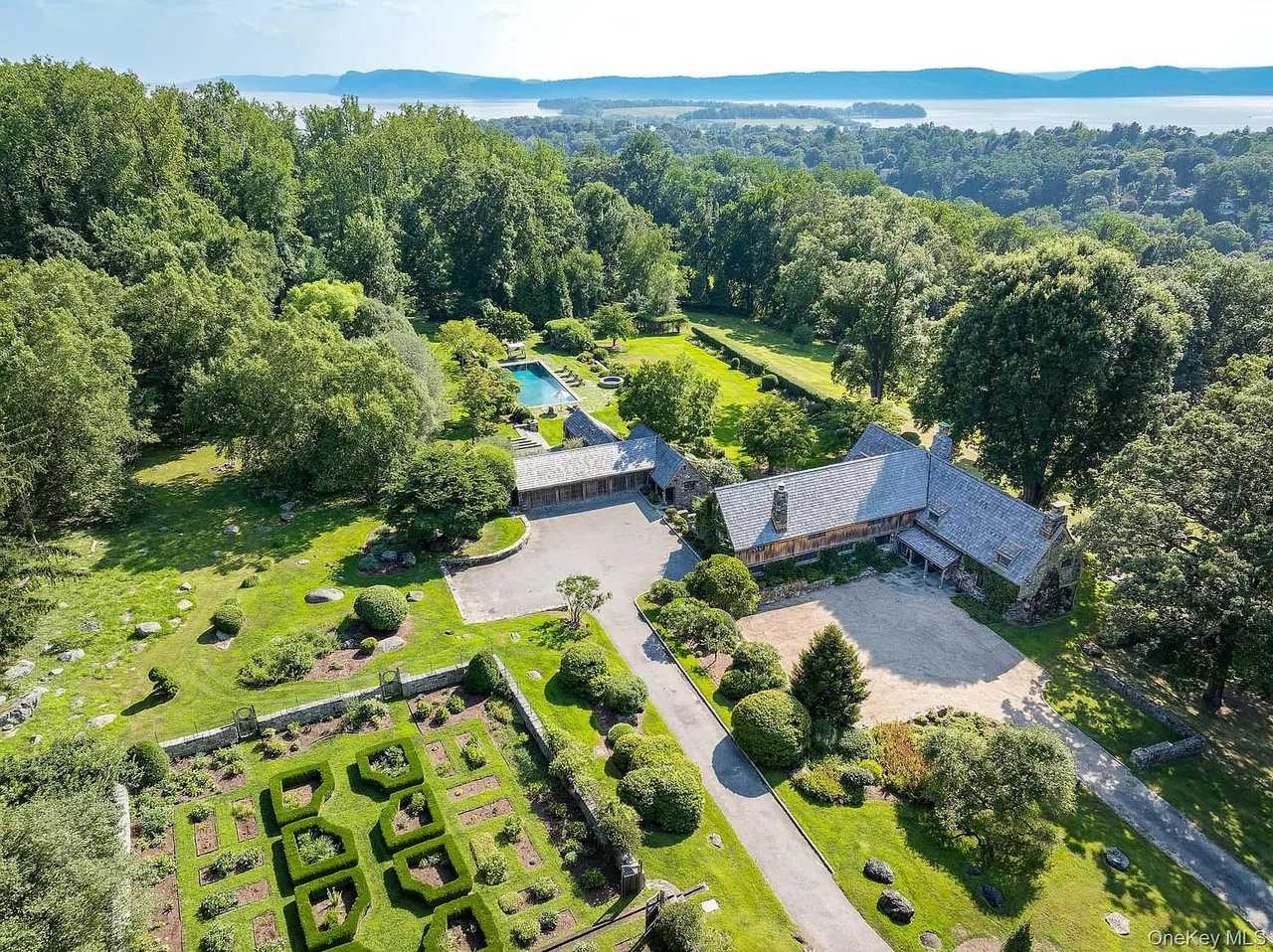 $6M Westchester Estate With River Views, Horse Farm, Pool, Guest ...