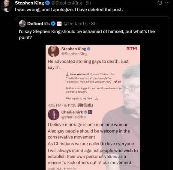 A “Shining” Apology: Stephen King Walks Back False Claim On Charlie ...