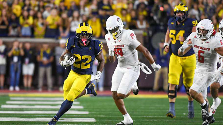 Michigan football drops in AP poll despite its 17-point win