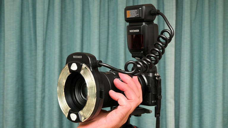 Neewer RF1 Macro Ring Flash review: a smart close-up contender for ...