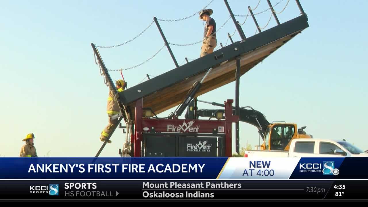 Ankeny launches its first-ever fire academy, providing hands-on training
