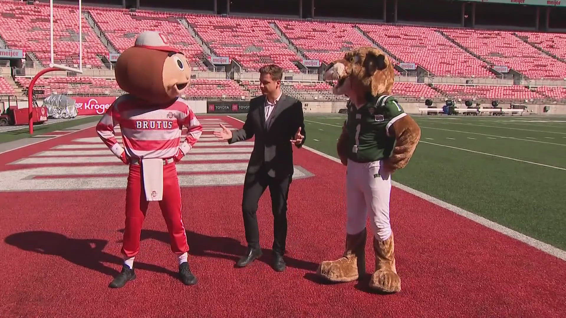 Brutus and Rufus meet again 15 years after infamous mascot fight