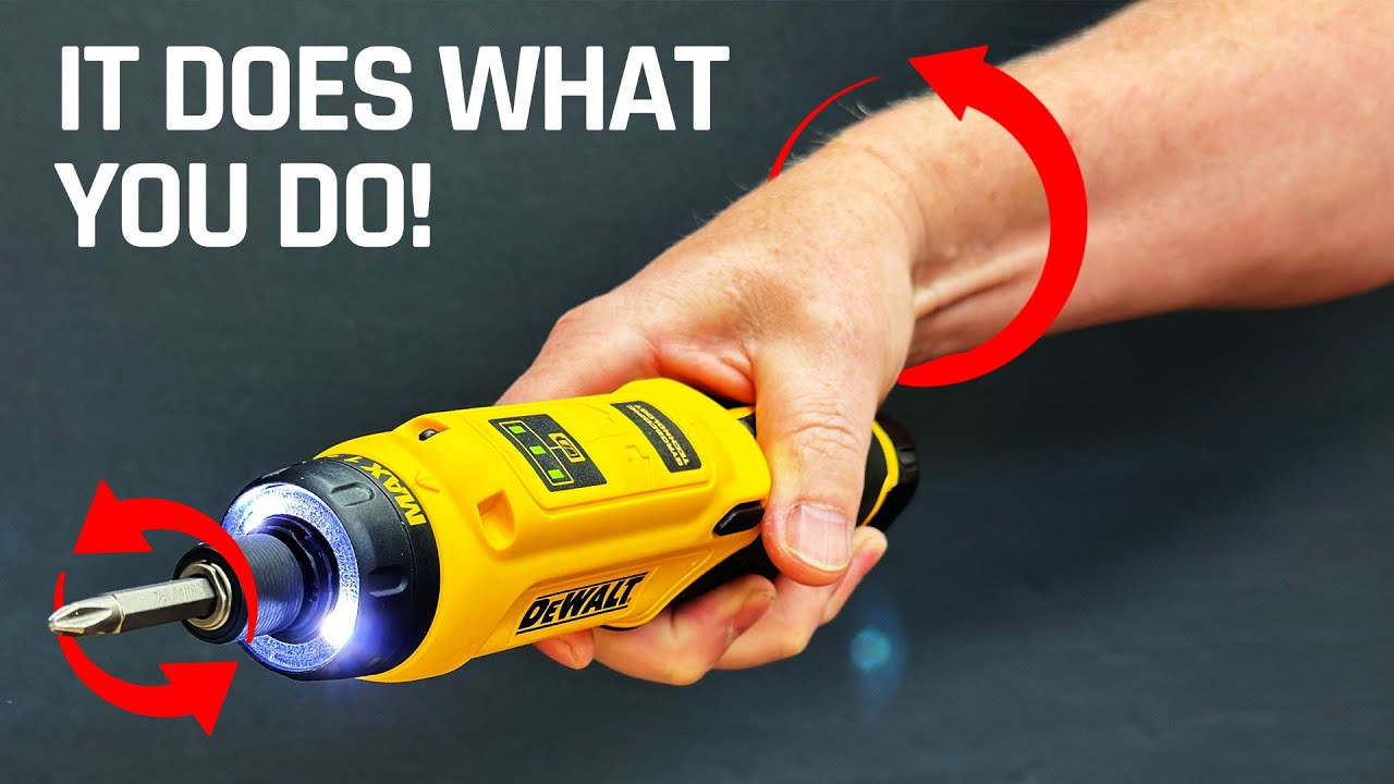 The gyroscopic screwdriver you have to try!