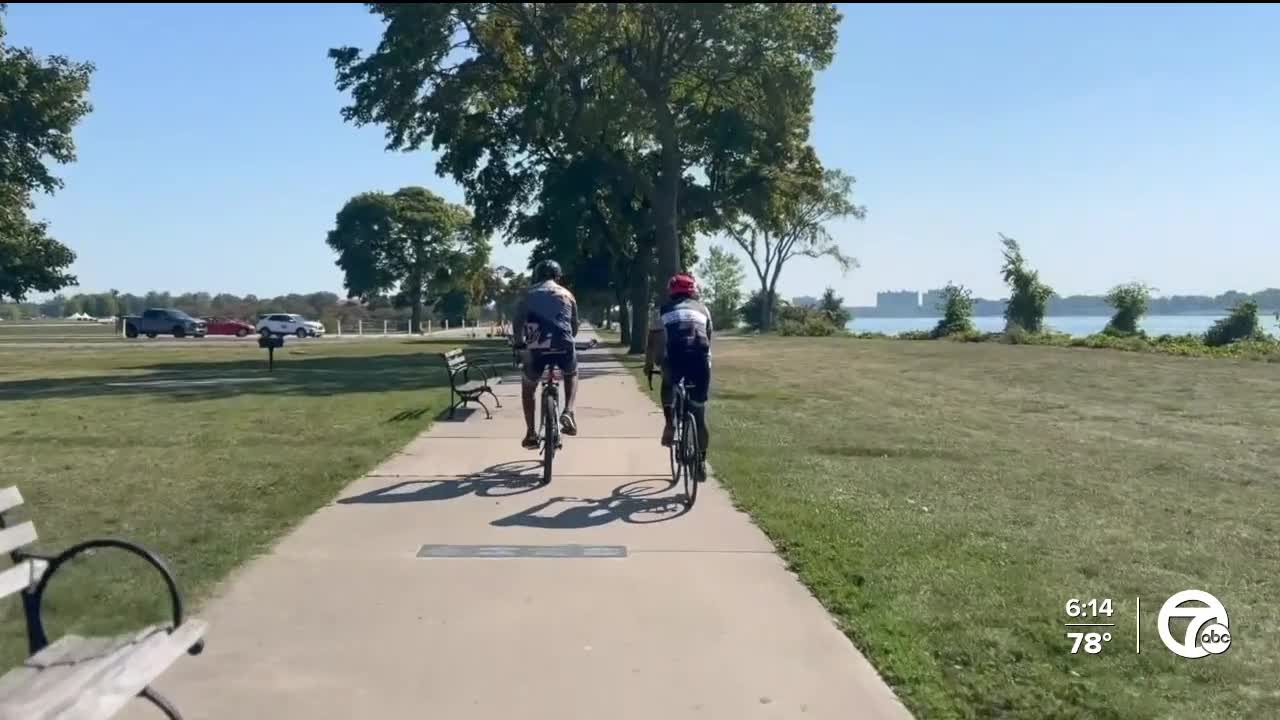 Belle Isle opens new 5.8-mile trail system connecting island to Detroit ...