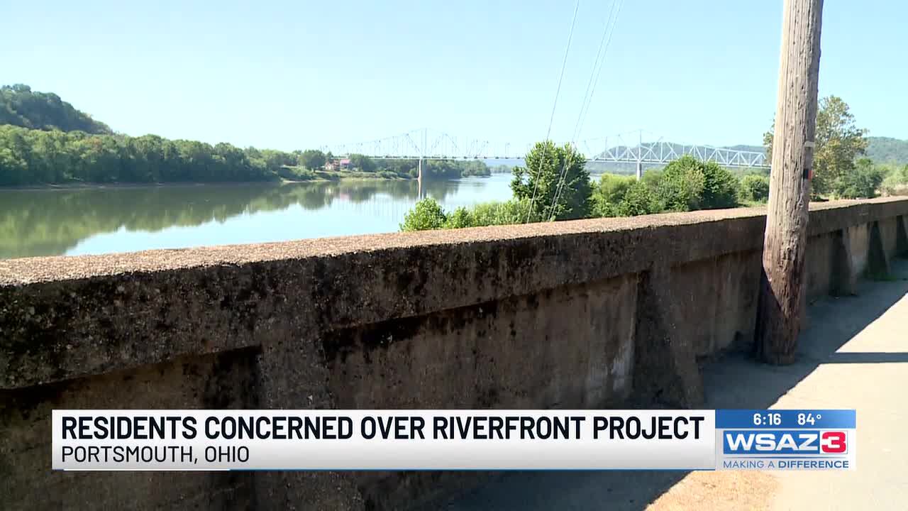 Residents concerned over riverfront project