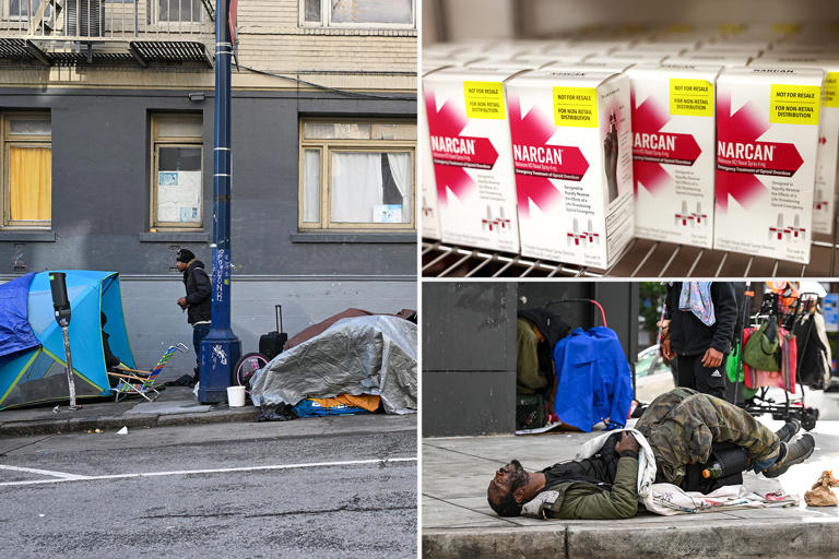 San Francisco vigilantes spraying Narcan into unsuspecting homeless ...