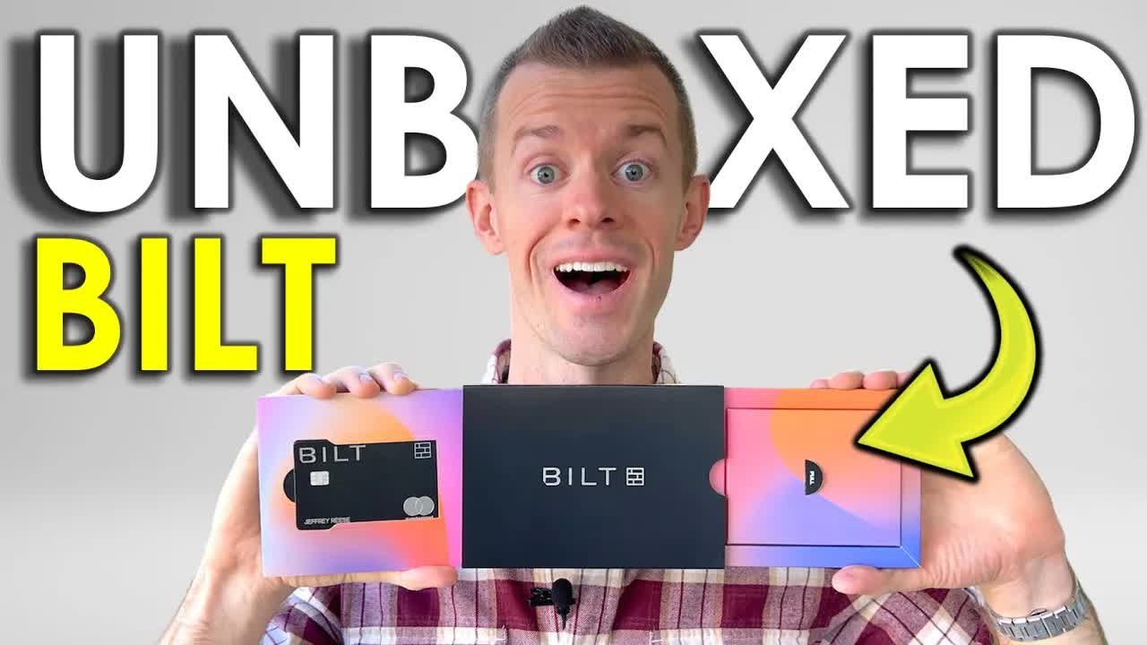 Bilt credit card unboxing (coolest ever?)
