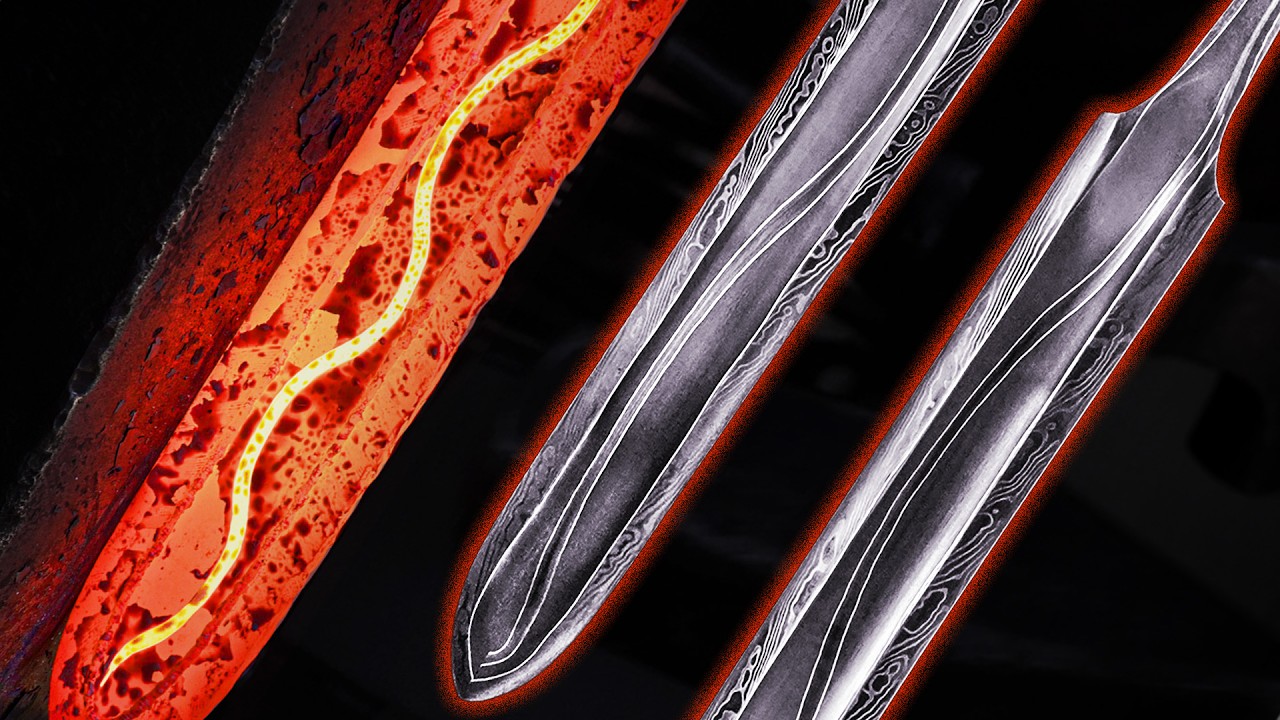 I crafted a "Serpent in the Blade" viking sword | Pattern reveal