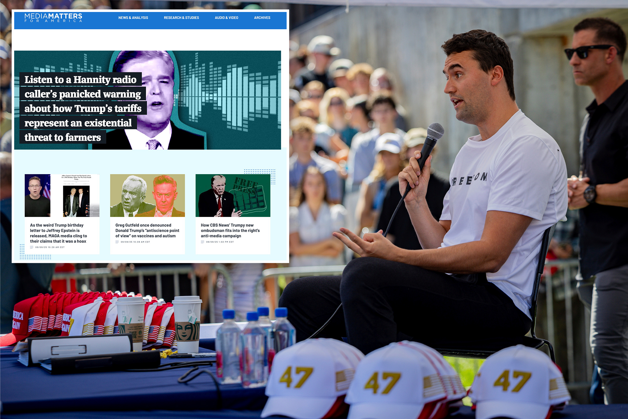 Left-wing Media Matters abruptly stops publishing after Charlie Kirk ...