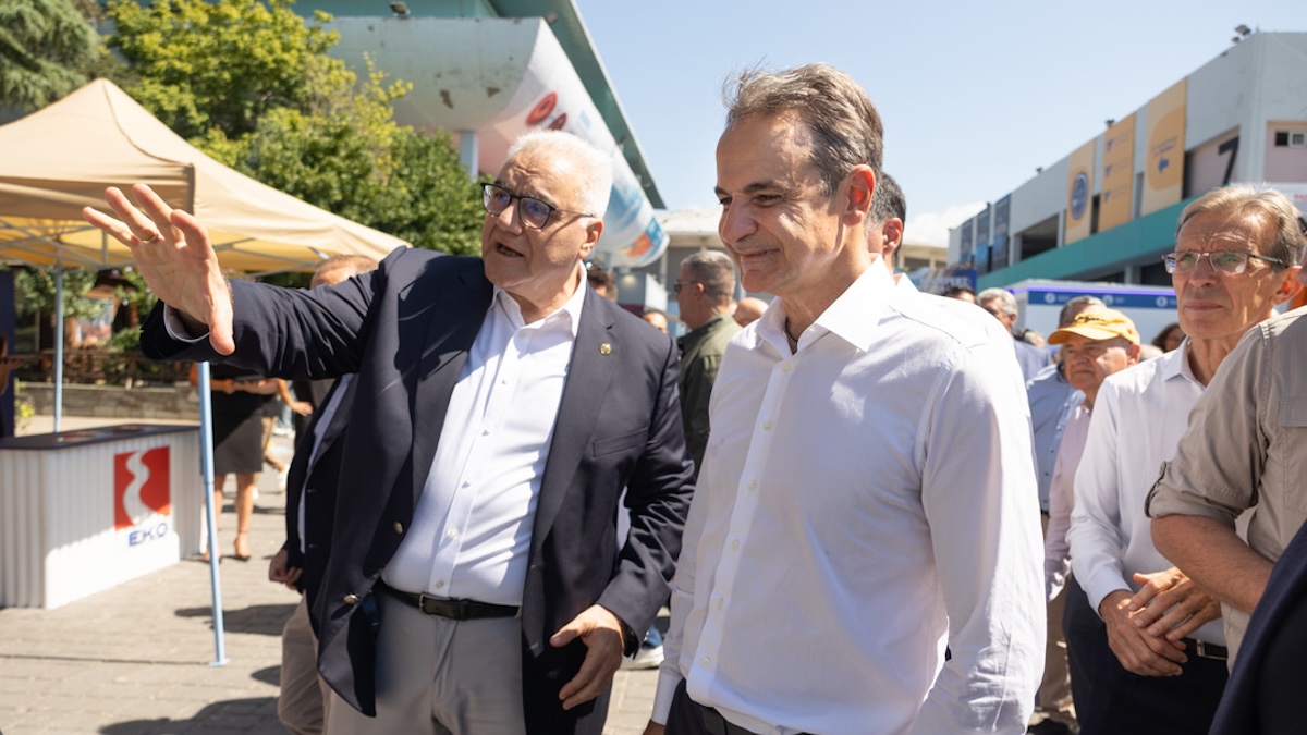 ΔΕΘ: Ο Κυριάκος Μητσοτάκης στην Auto Thessaloniki και την Ecoshift (video)