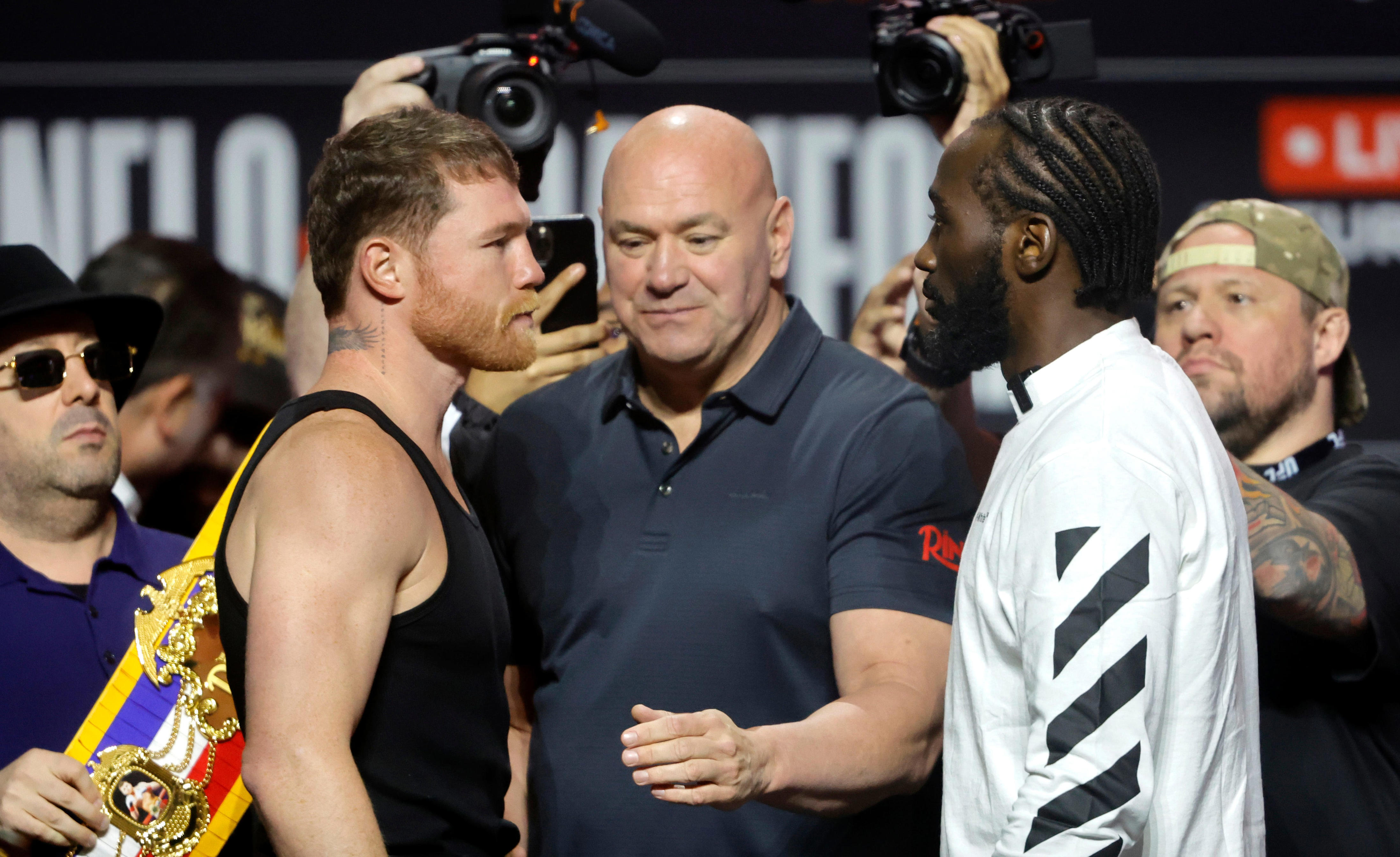 Video: Canelo vs. Crawford ceremonial weigh-ins live stream