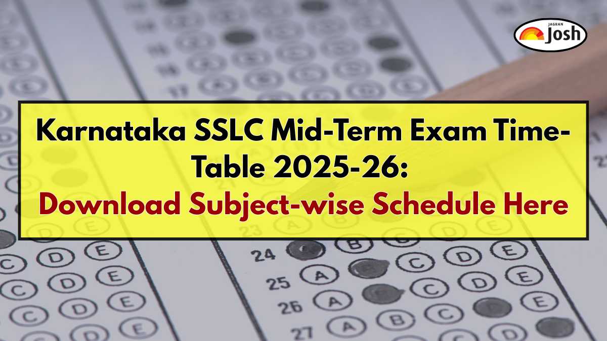 Karnataka SSLC Mid-Term Exam Time-Table 2025-26: Download Subject-wise ...