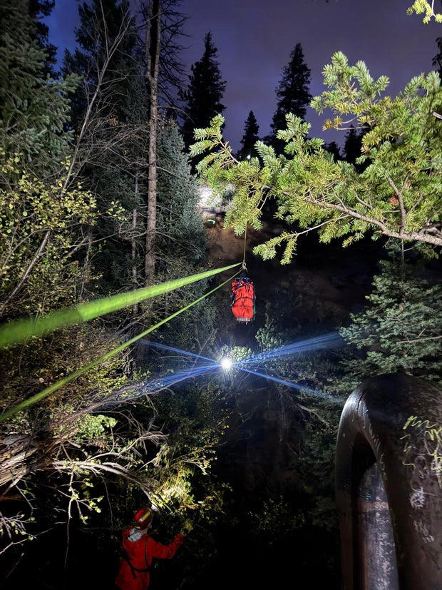 Colorado crews conduct high-angle rescue near Manitou Springs