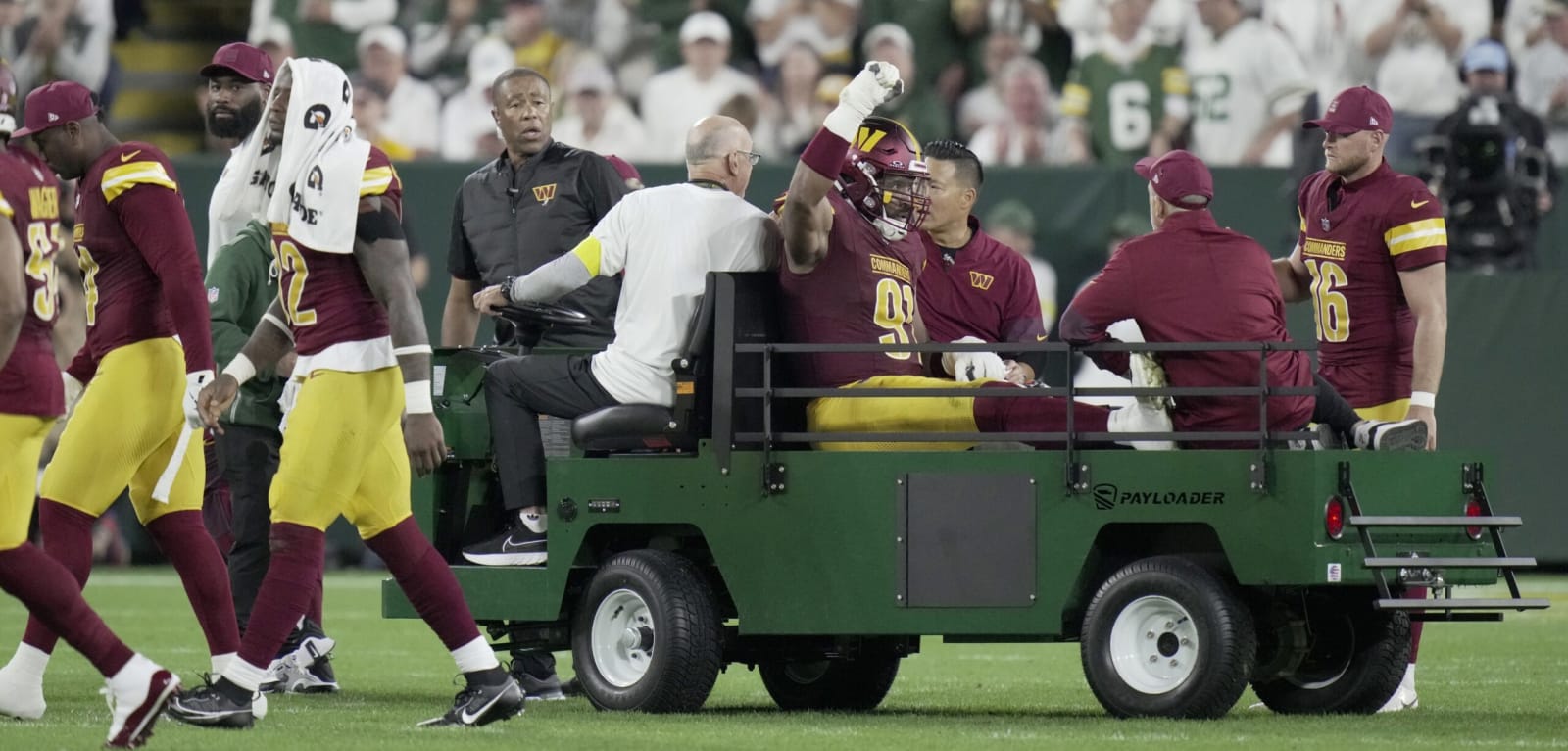 Deatrich Wise injury update: Commanders DE releases statement after ...