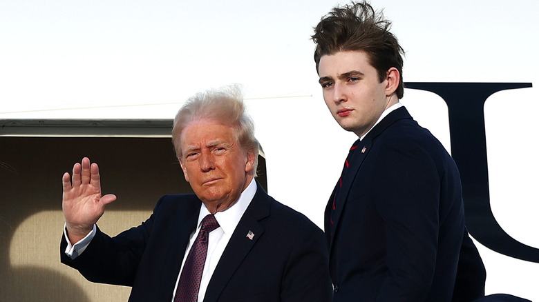 Donald Trump Gives Rare Insight Into Barron's Emotional Side In ...