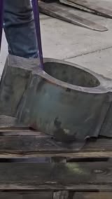 New Trunnion for a D11T Bulldozer