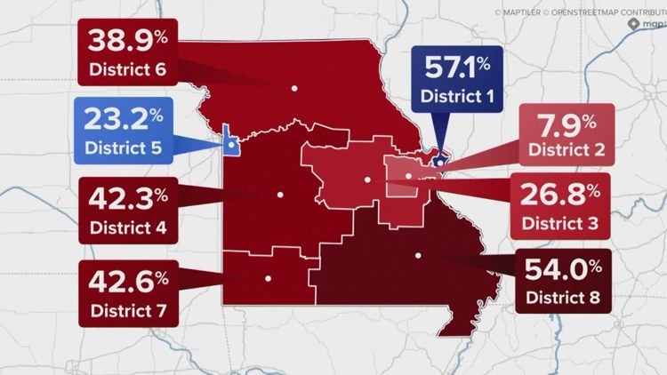Missouri lawmakers pass gerrymandered congressional map, initiative ...