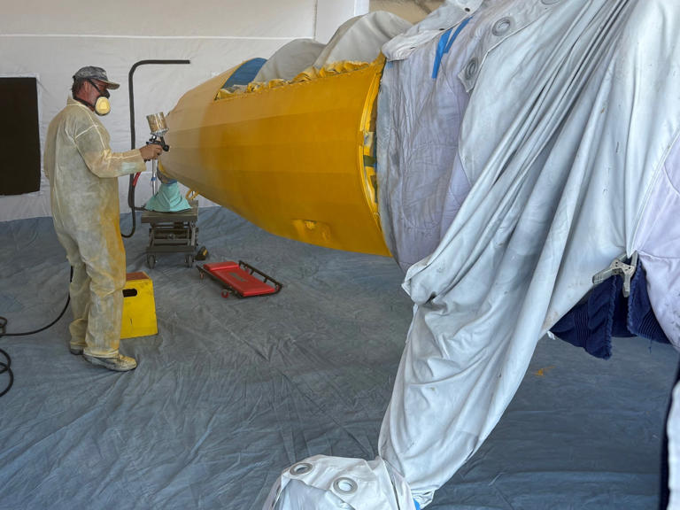 CAF Airbase Georgia Advances Restoration of Navy Stearman N2S-2