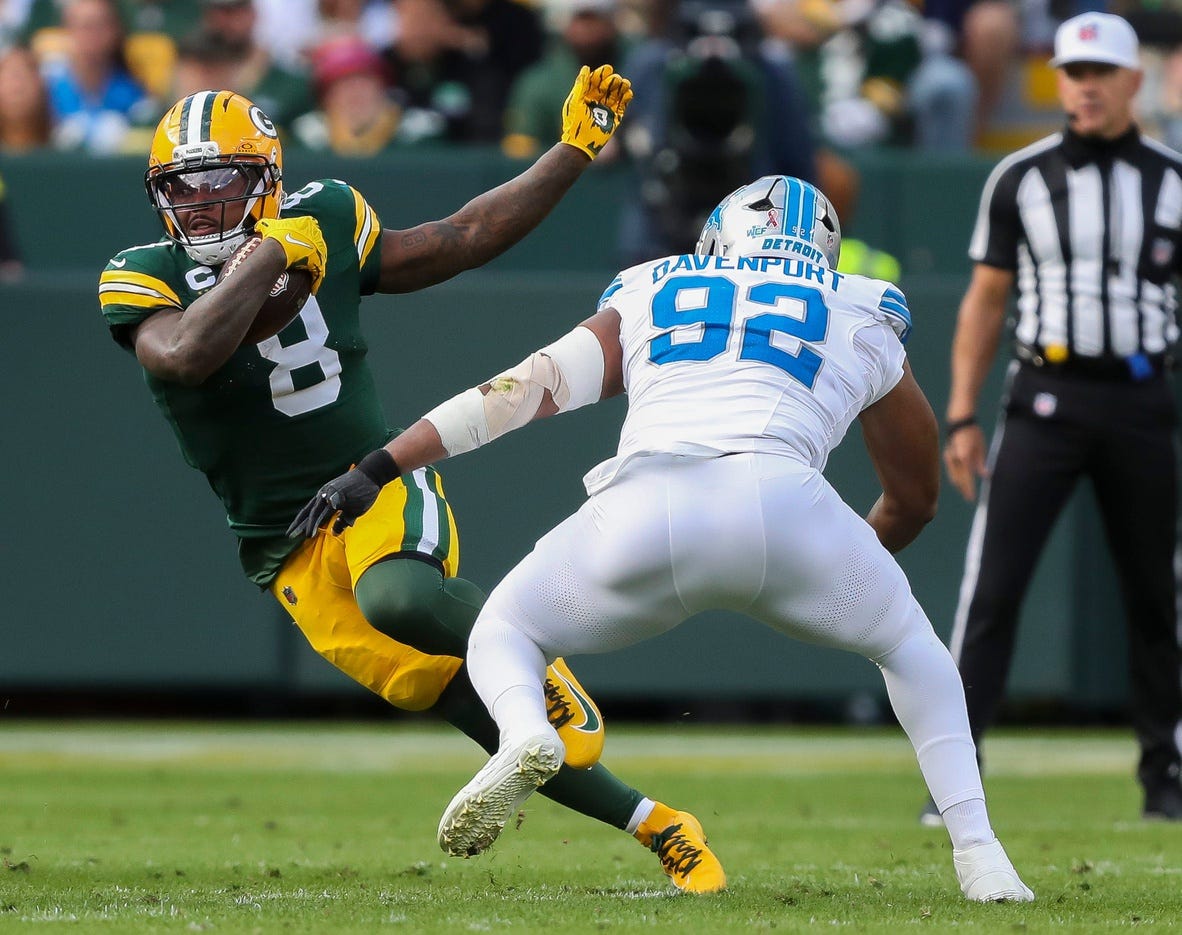 Marcus Davenport was only "halfway tilted" against Packers: "I need to ...
