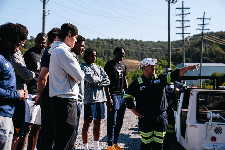 WVU Men’s Basketball visits Leer Mining Complex