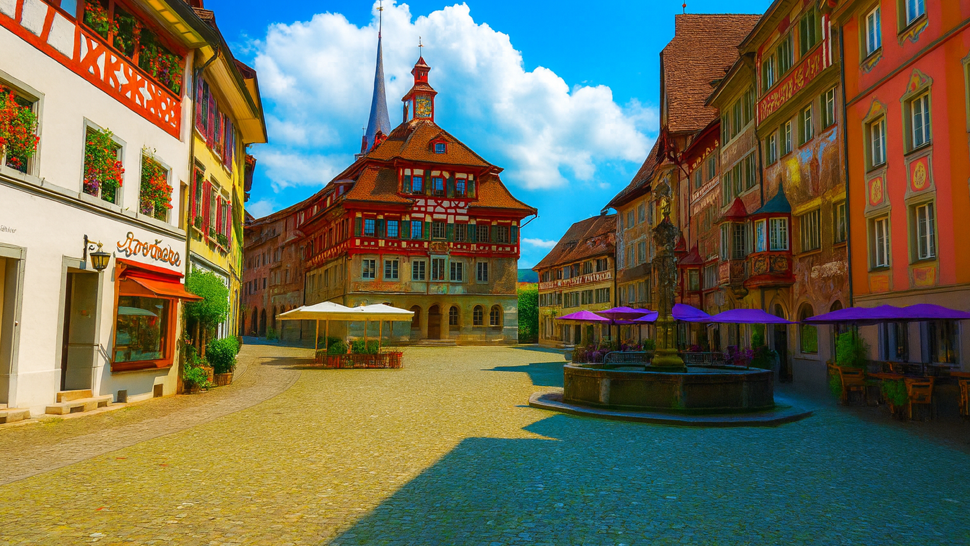 Stein am Rhein, Suiza – Arquitectura histórica y belleza junto al Rin (4K)