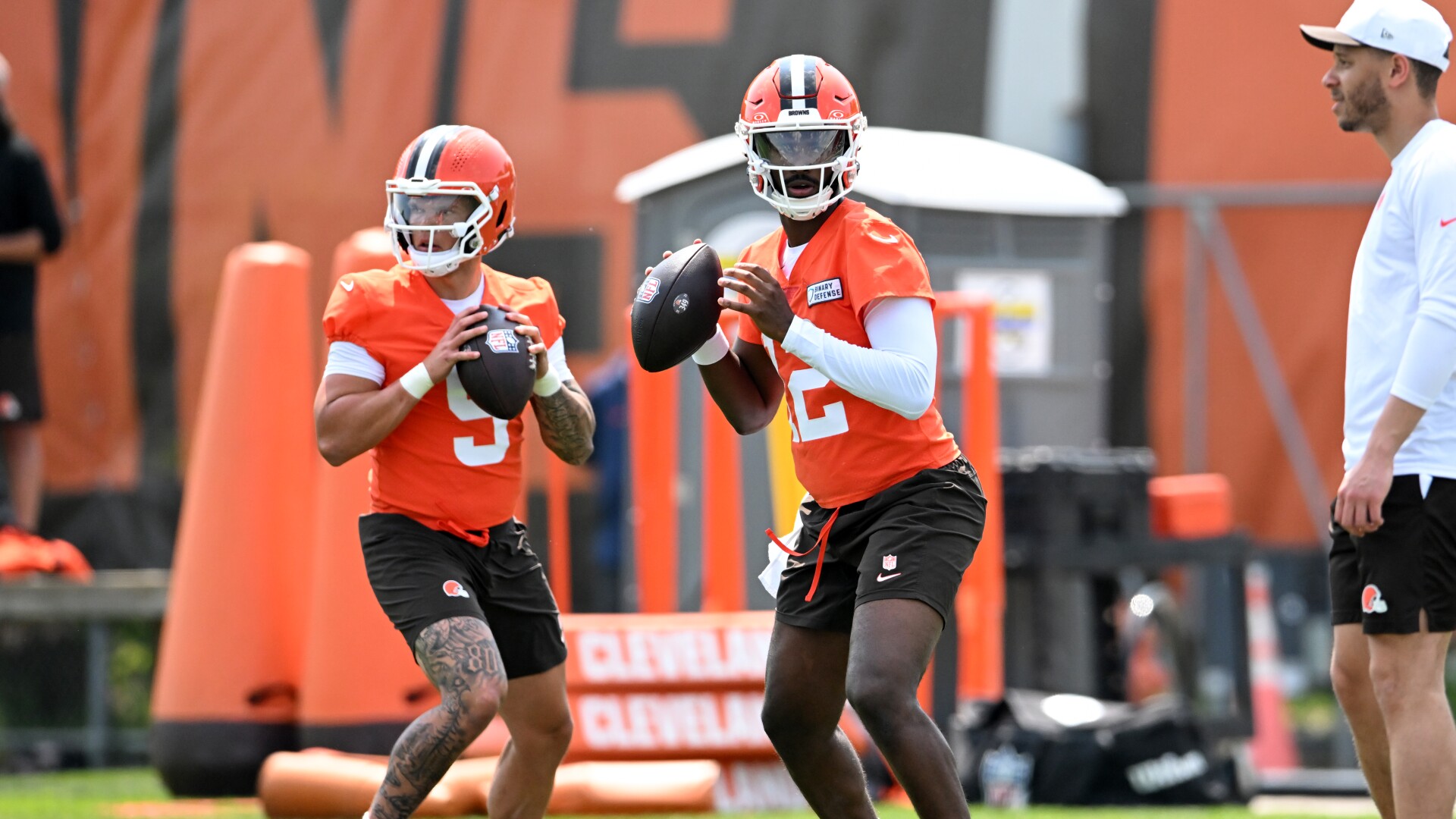 Browns say Shedeur Sanders, Dillon Gabriel, Bailey Zappe are all running scout team
