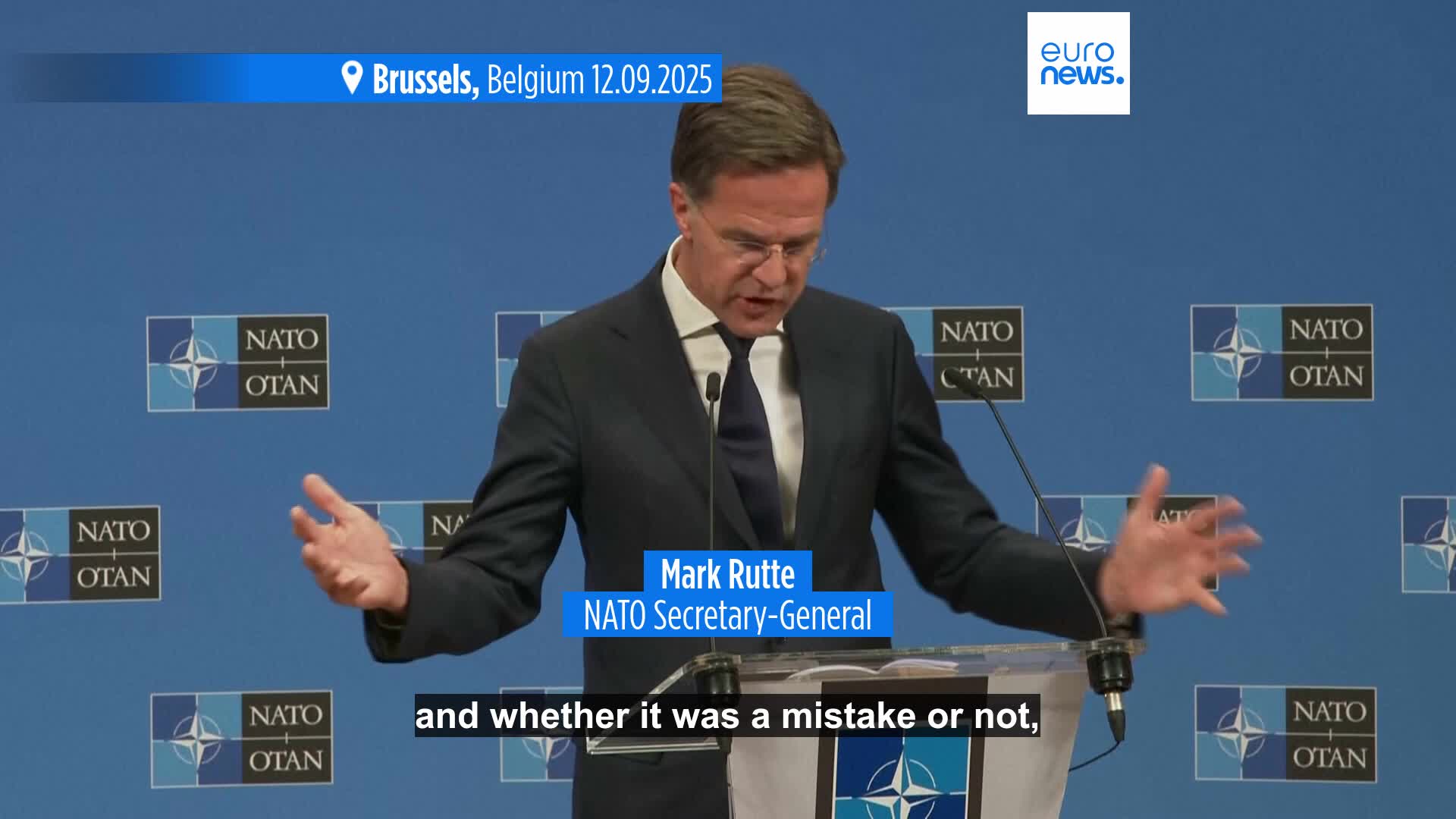 Nato Secretary General Announces Eastern Sentry Initiative For The