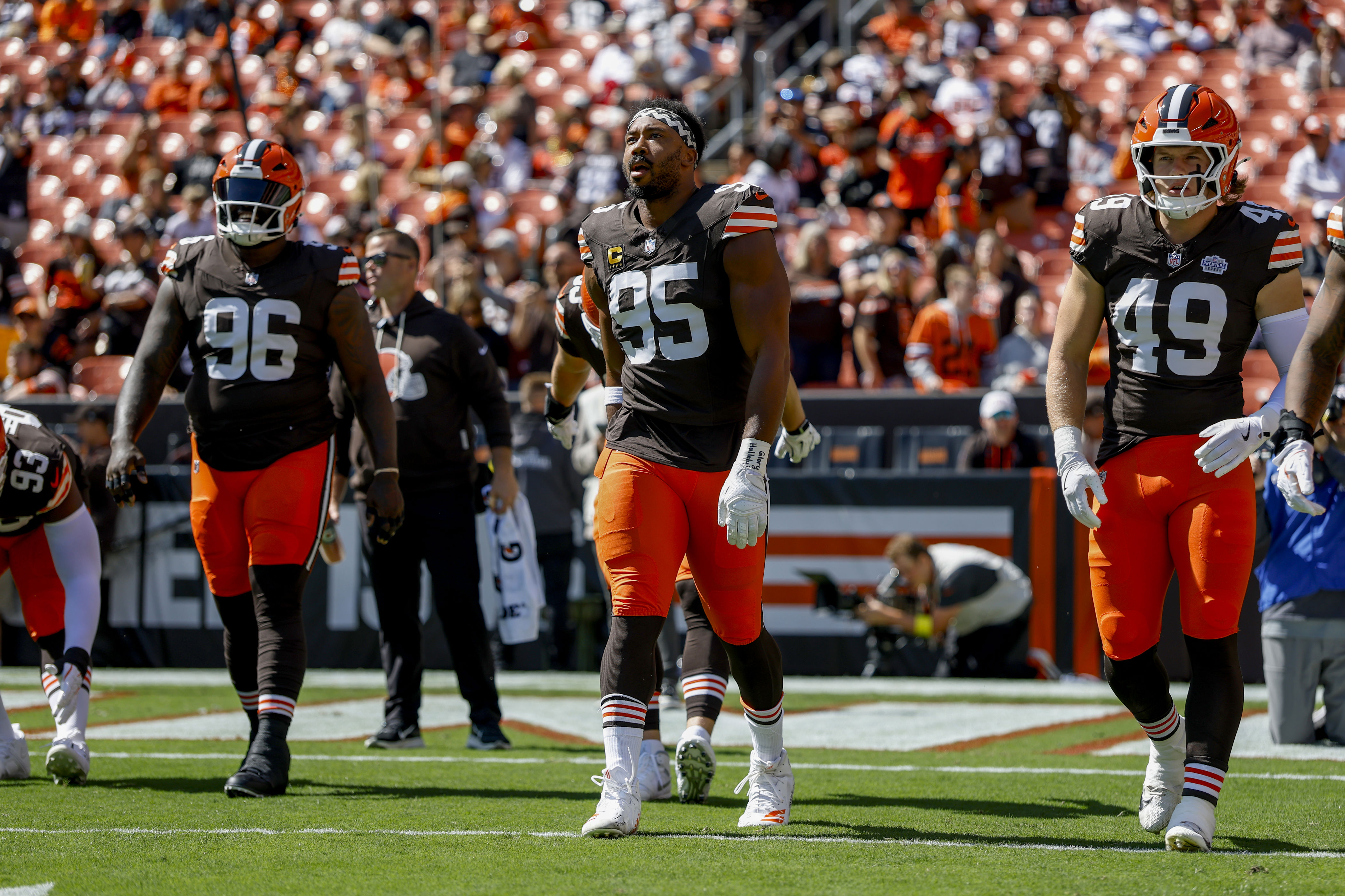 Ravens Week 2: Myles Garrett very aware of Browns being huge betting ...