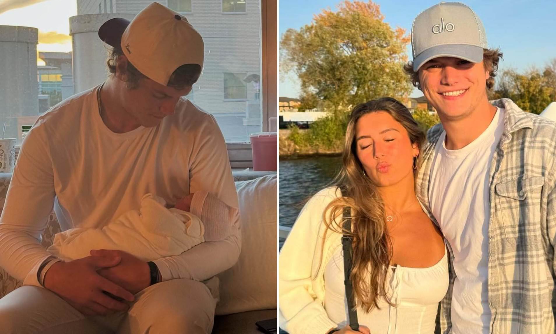 Vikings star J.J. McCarthy and his childhood sweetheart announce birth ...