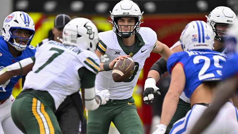 Baylor's Sawyer Robertson and SMU QB Trade Big Numbers in Week 2 Shootout