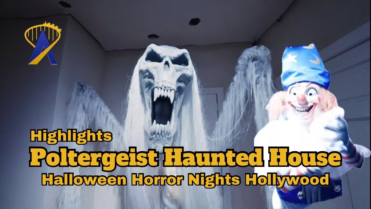 Poltergeist Haunted House Highlights From Halloween Horror Nights ...