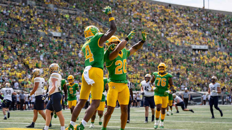 Makhi Hughes magical mystery tour as an Oregon Duck reaches Game Three