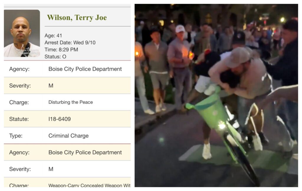 A Black Lives Matter Activist Crashes a Charlie Kirk Vigil — and All Hell Breaks Loose