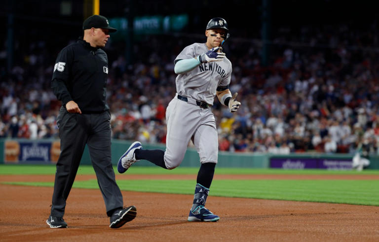 Aaron Judge passes Joe DiMaggio on Yankees’ all-time list with 362nd homer