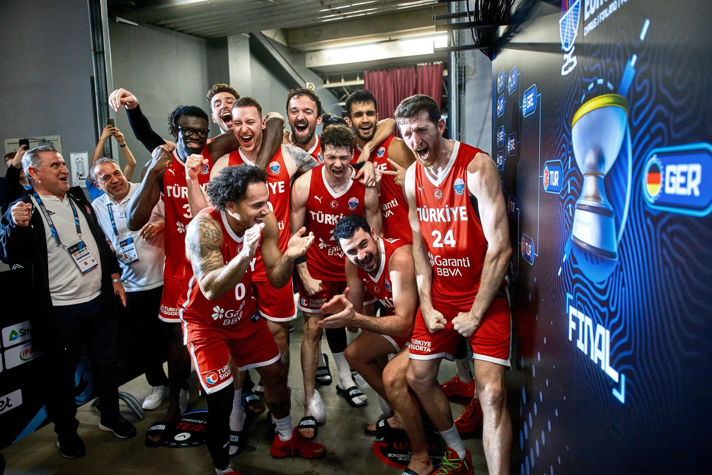 Turkey and Germany battle for EuroBasket 2025 title