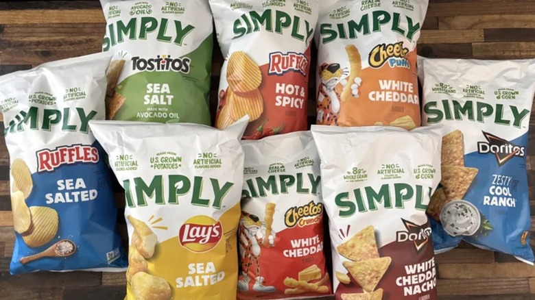 The Absolute Best Frito-Lay Simply Chips You'll Find On The Shelves