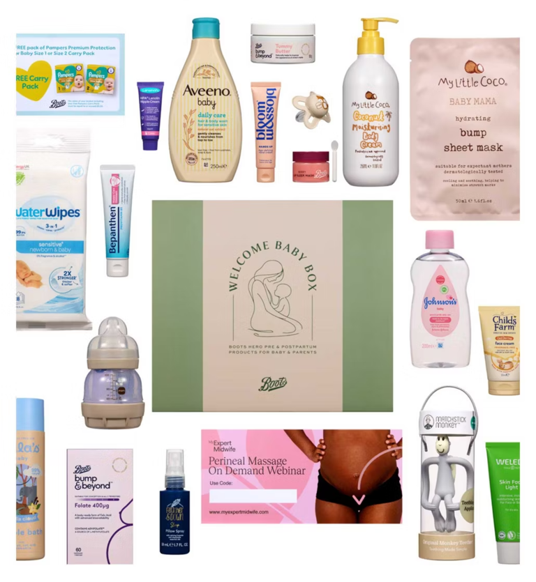 Boots launch Welcome Baby Box worth £107 for £35