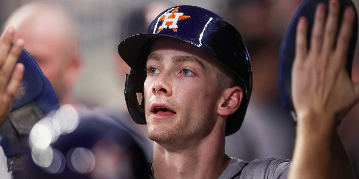 Watch Astros star Zach Cole’s family react to 1st career home run