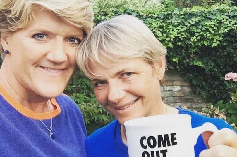 Clare Balding's warning to wife Alice Arnold after major change since ...