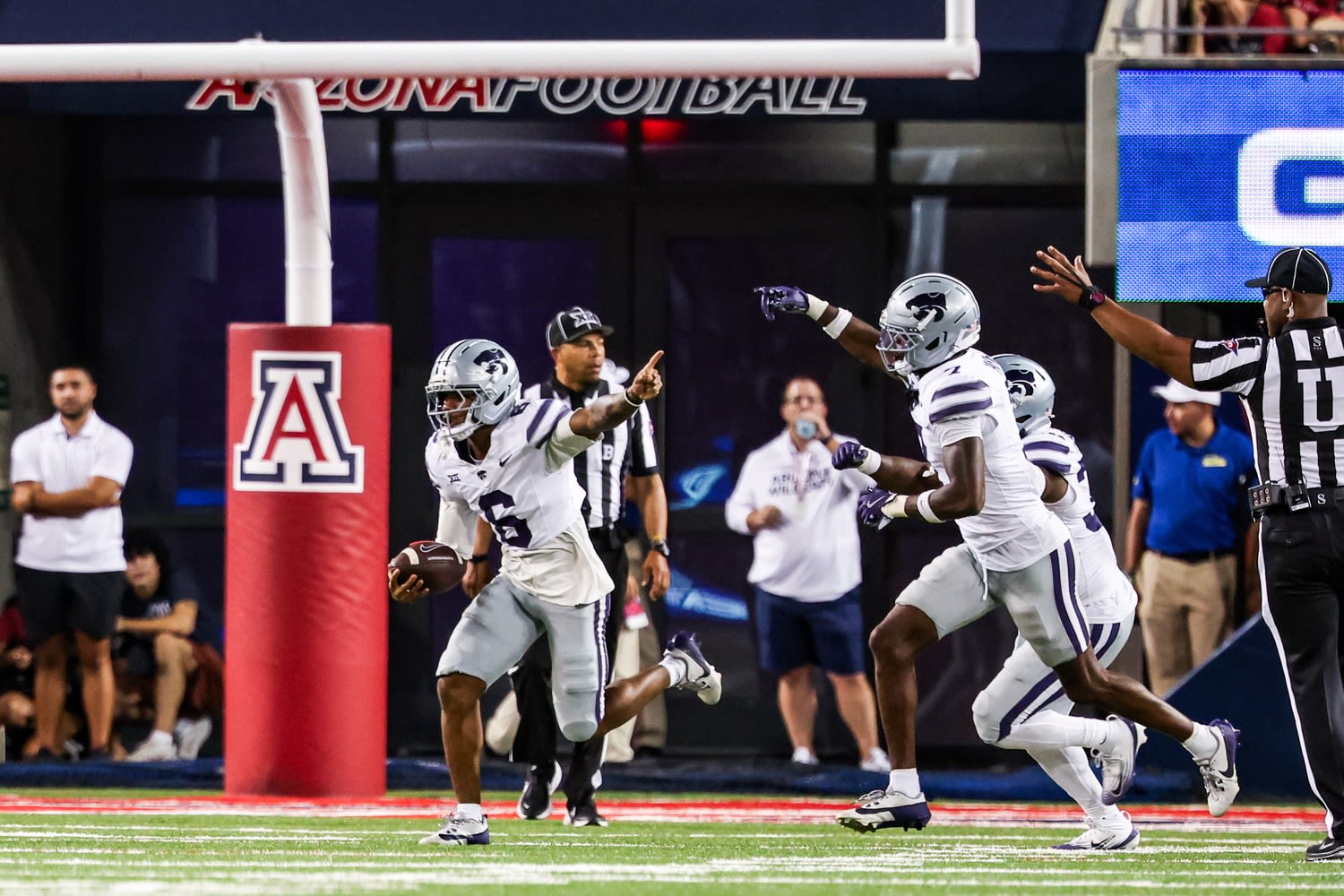 Kansas State players of the game versus Arizona
