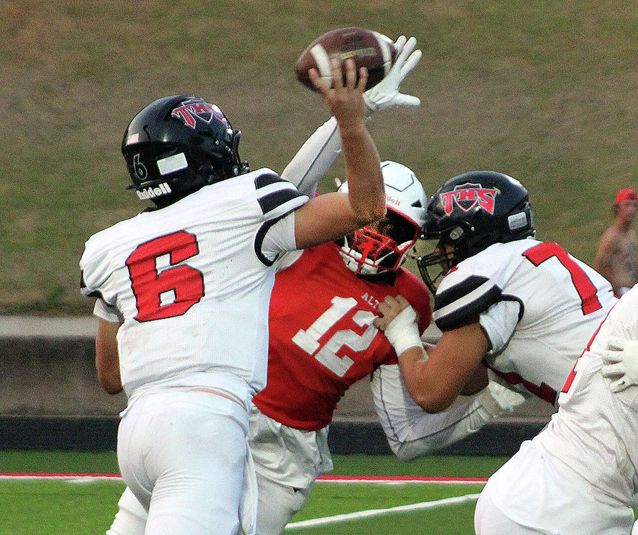 Opportunity knocks, but Alton's porch light is out in loss to Triad