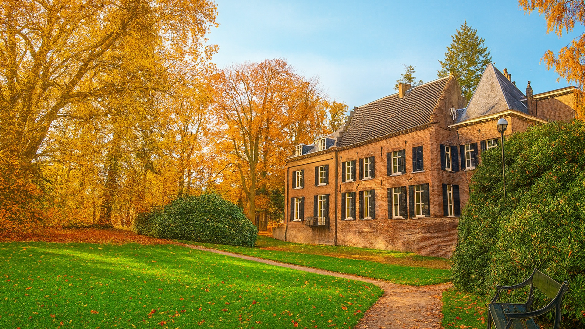 Visite virtuelle des Pays-Bas – Balade au château de Geldrop (4K)
